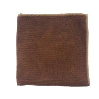 China Warp Knitting Brown Microfiber Fabric 40x40 Piped 80% Polyester for sale
