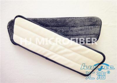 China 80% Polyester Microfiber Floor Dust Mop Pad , Replacement Mop Head for sale