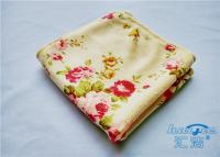China Polyester Microfiber Window Glass Clean Microfiber Cloth Printed No Hardening for sale