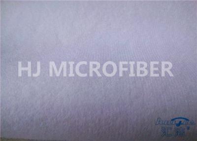 China Natural White Microfiber  Loop Fabric Self-Adhesive 58 / 60