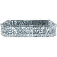 China Crystal Clear Rectangular Countertop Sink Bathroom 460mm 330mm 105mm Hand Wash for sale