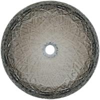 China Chromed Decorative Bathroom Sink Bowls Ball Shape Round Silver Glass Vessel Sink for sale