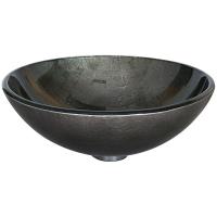 China Round Single Bowl Bathroom Sink With Foil Classic Countertop Vanity Basin for sale