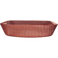China Electroplated Countertop Vanity Sinks Glass Square Vessel Shinning Copper Color Modern for sale