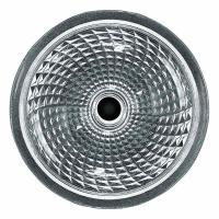 China Round Crystal Wash Basins Hand Wash 415mm 140mm For Hotel Die Casting for sale