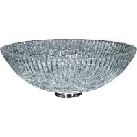 China Round Hotel Crystal Wash Basins 130mm Artistic Glass Vessel Sink Bowl For Home Bathroom for sale