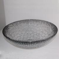 China Modern Crystal Wash Basins Gradient Black Modern Glass Vessel for sale