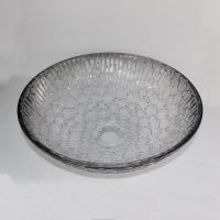 China Modern Crystal Wash Basins Gradient Black Modern Glass Vessel for sale