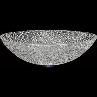 China Oval Latest Hand Wash Basin Bathroom Sink 19.6 Inch * 14.2 Inch Italy Design Artistic for sale