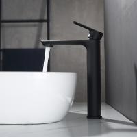 China Solid Brass Wash Basin Accessories Vessel Single Handle Mixer Tap Tall for sale