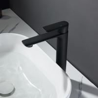 China Solid Brass Wash Basin Accessories Vessel Single Handle Mixer Tap Tall for sale