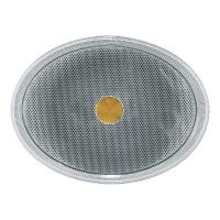 China European Style Oval Shaped Glass Vessel Basins Crystal Clear Sink Oval Shaped for sale