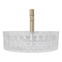 China Countertop Mounted Glass Vessel Basins For Office Decor Stain Resistant for sale