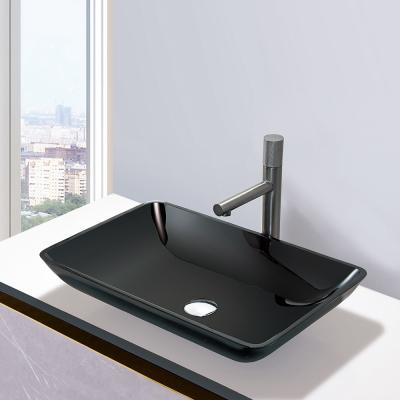 China Countertop Mounted Bathroom Wash Basins Smooth Interior And Exterior Handmade for sale