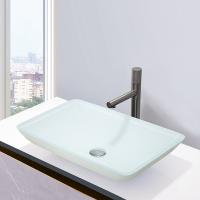 China Super Clear Tempered Glass Basin Bowl Scratch Resistant  Easy Install for sale