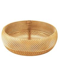 China 420mm Round Glass Wash Basin Hand Wash 45mm Dia No Hole for sale