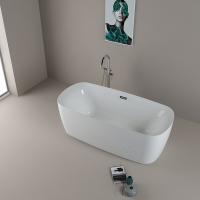 China CUPC Certified Freestanding Bathtub For Home Installation Rectangular Shape Soaking Bath for sale
