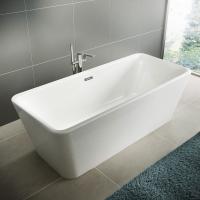 China Lightweight Freestanding Acrylic Soaking Tub With 5 Year Warranty for sale