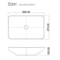 China Single Bowl Matte Cement Basin For Industrial Bathroom Hand Wash Sink for sale