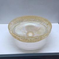 China Durable Countertop Bathroom Sinks In Rich Gold Color Wash Basins for sale