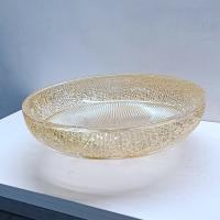 China Drain Size 1.77 Inch Glass Vessel Basins For Contemporary Bathrooms for sale
