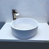 China Stylish Modern Bathroom Wash Basins Without Overflow 1 Hole Design for sale