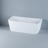 China Rectangular Shape Colored Freestanding Bathtub Made Of Fresh Pure Acrylic Sheet for sale