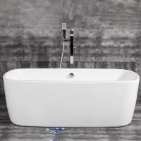 China 5 Years Free Standing Bathtub With Rectangular Shape CUPC Certifications for sale