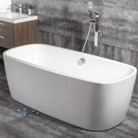 China 5 Years Free Standing Bathtub With Rectangular Shape CUPC Certifications for sale