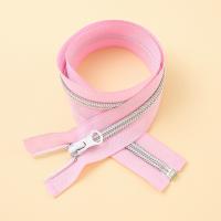 China Heavy Duty Nylon Open Ended Zip #5 #7 Polished Finish With Pantone Matching for sale