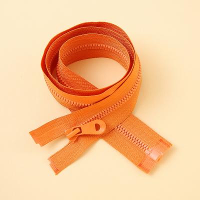 China Functional Open End Resin Coil Zipper #3 #5 #8 #10 Corrosion Resistant for sale