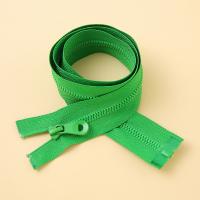 China Reliable Robust Open End Design #5 Resin Coil Zipper For Bags / Workwear for sale