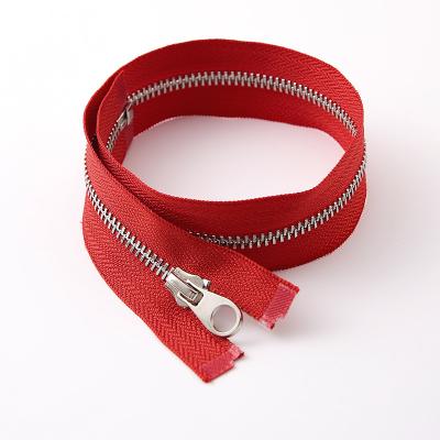 China Customizable #5 Metal Teeth Zipper Stylish For Shoes Clothing Bags for sale