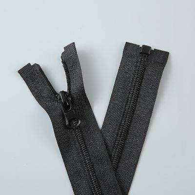 China Lightweight Strong #3 Open End Nylon Zipper Smooth Gliding Modern Design for sale