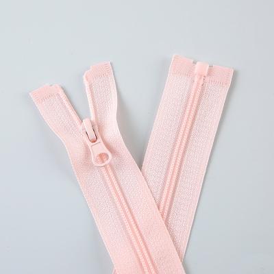 China Durable Closures #3 Nylon Teeth Zippers Auto Lock For Home Textiles for sale