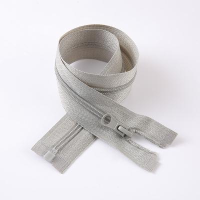 China Open End 3# Nylon Zippers Color Matching For Branded Accessories for sale
