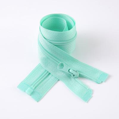 China Reliable #3 Nylon Teeth Zipper Fading Resistant For Jeans And Backpacks for sale