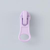 China Sleek And Modern Auto Lock Slider 3# Nylon Coil Zipper Slider for sale