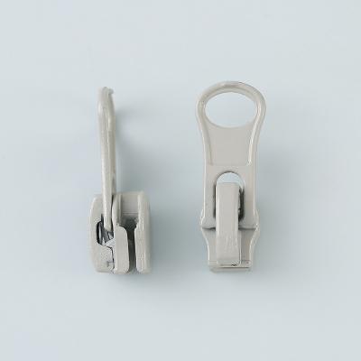 China Apparel Luggage Nylon Auto Lock Slider 3# Lightweight Smooth Coated Scratch Resistant for sale