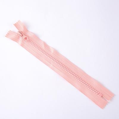 China Custom Close End #5 Resin Zipper Smooth Glide For Luxury Footwear for sale