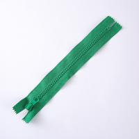 China Precision Engineering Resin Zipper Abrasion Resistant #5 Closed End Zips for sale