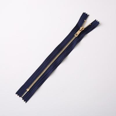 China 3# Black Open End Metal Zippers With Precision Molded Metal Teeth for sale