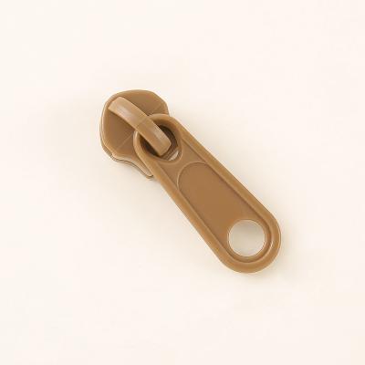 China Colorful Open End #5 Nylon Zipper Slider Eco Friendly For Clothing & Bags for sale