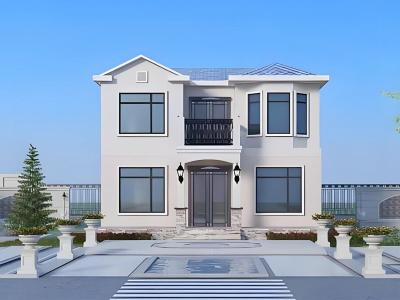 China Prefab Light Gauge Steel Frame House / Prefabricated Modular Luxury Villa for sale