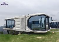 China Wi-Fi And Smart Home Integration Space Capsule House With Air Vents And Aluminum Alloy Panel Modular Living Unit for sale