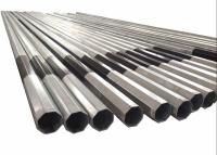 China 3mm Thick Electrical Power Pole Galvanized Octagonal With Black Paint Coating for sale