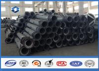 China High Voltage Big Steel Tubular Pole Column in Transmission Line Post Hot Dip Galvanized for sale