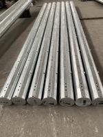 China 80Ft 5mm Thick Electrical Power Pole Galvanized Steel Q460 Dodecagonal for sale