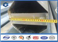 China 69KV 30FT 35FT Octagonal Galvanized Steel Pole for Distribution 345 Mpa Min Yield Stress for sale
