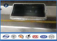China Microwave Telecommunication electric service pole , Hot Roll Steel Q420 wireless communication towers for sale